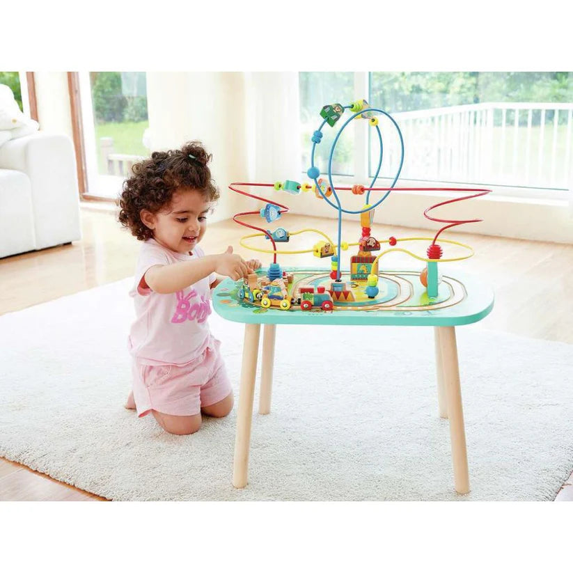 Hape Twisting Railway MazeTable,best price in doha qatar-ahlanfun.com ...